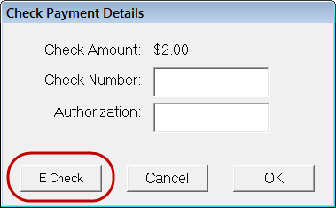 Processing Electronic Checks